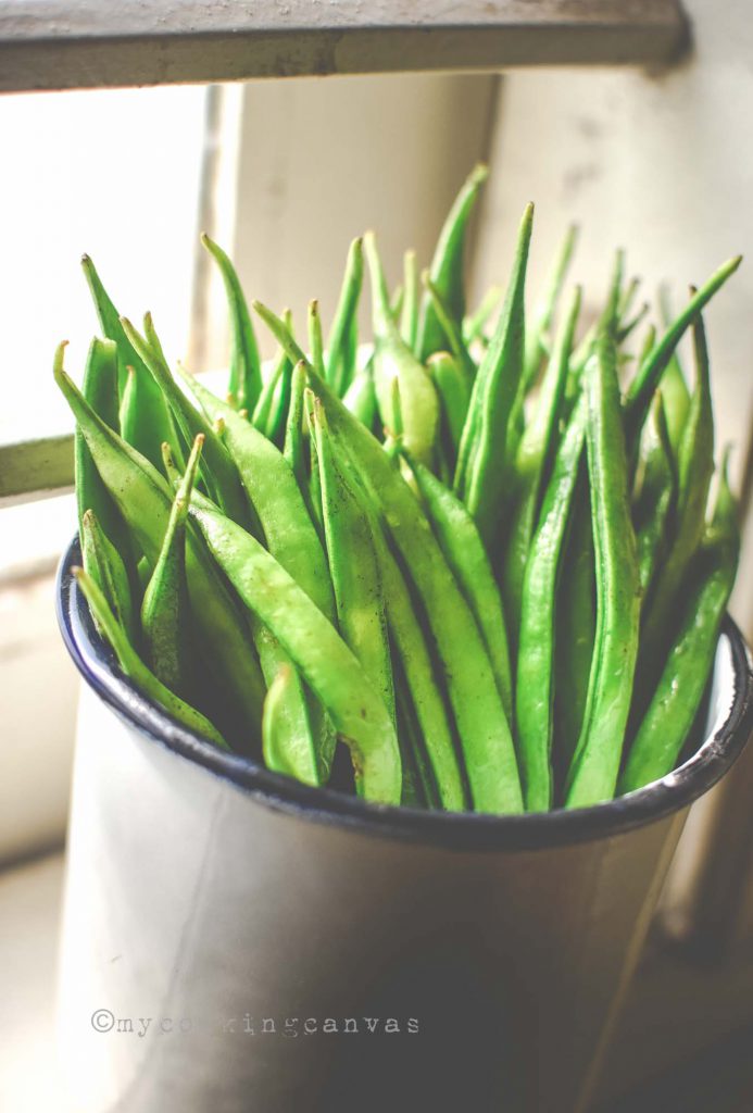 Cluster Bean Stir-Fry Recipe/Gavar Ki Sabji | My Cooking Canvas
