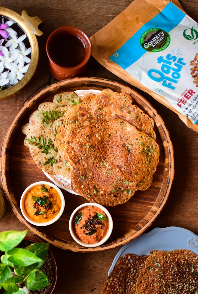 Instant Oats Dosa Recipe by Mycookingcanvas | Healthy Breakfast