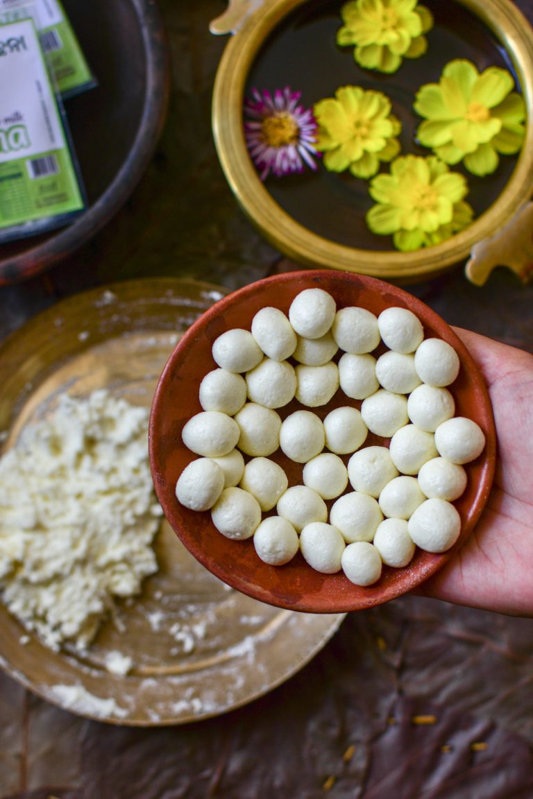 Odia style Khira Sagara Recipe | Angoori Rasmalai by SaiPriya